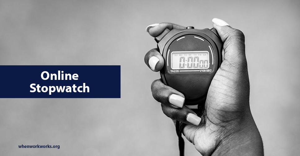 Online Stopwatch - Millisecond stopwatch